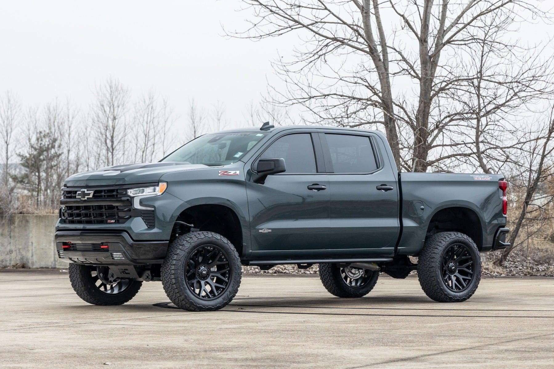 Rough Country 4 Inch Lift Kit AT4/Trailboss Vertex/V2 Silverado/Sierra ...