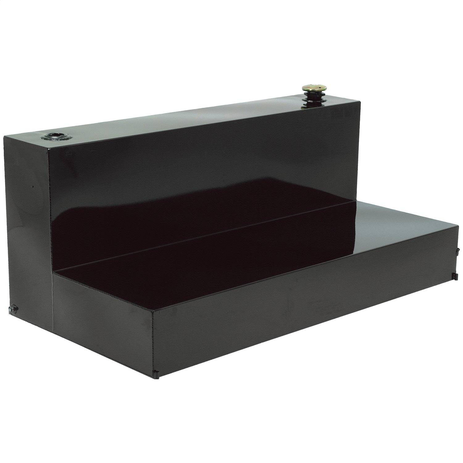 Lund Combo; 92 Gal L-Shaped Tank/56 In. Box; Steel; Black - 76590
