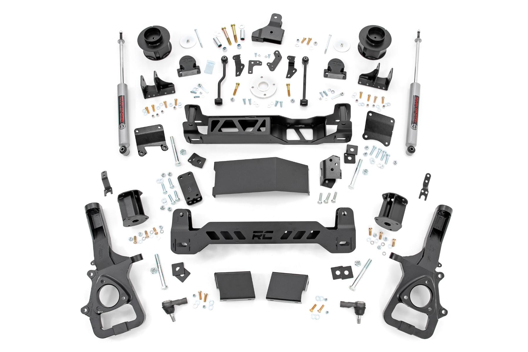Rough Country 6 Inch Lift Kit Ram 1500 4WD (2025-2026) (2025-2026 1500 ...