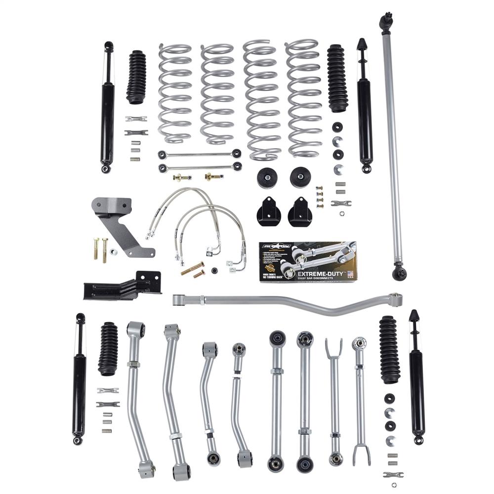 Rubicon Express Super-Flex Suspension Lift Kit w/Shocks - RE7128T