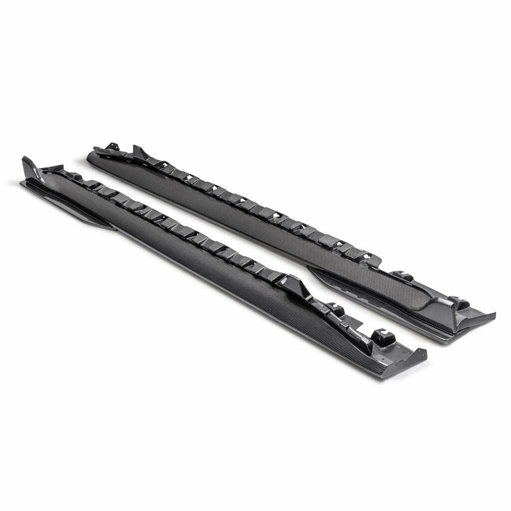 Anderson Composites Type-GT5 Carbon Fiber Rocker Panel Splitters with ...
