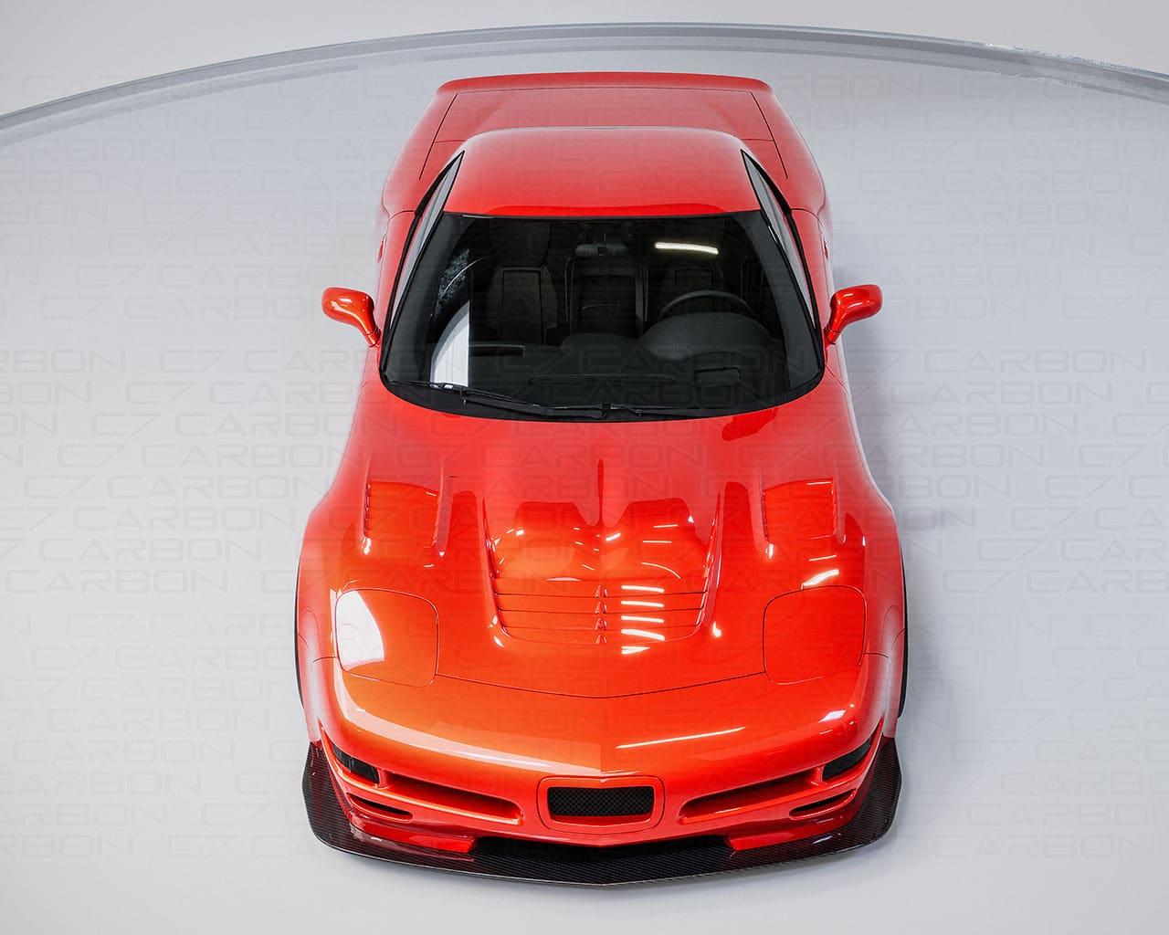 C7 Carbon Corvette C5 | C5R Racing Wide Body Kit - C5-WBK1