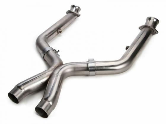 Kooks 3" x 2-3/4"(OEM) SS Off-Road Race Only X-Pipe. 2011-2014 Mustang ...
