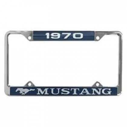 Drake Muscle Cars Scott Drake 1970 Mustang Year Dated License Plate ...