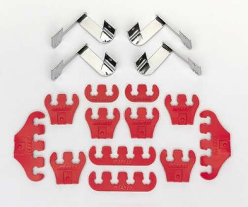 Moroso Ignition Wire Loom Kit, Super, Red - 72172