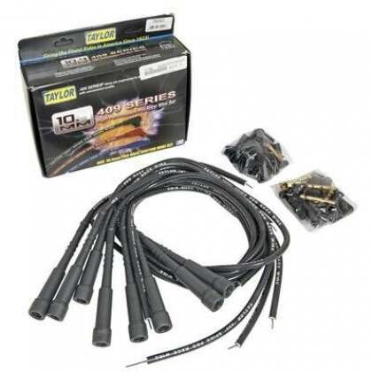 TAYLOR CABLE 409 Spiro Pro Race Hemi Universal Wire, Black Spark Plug ...