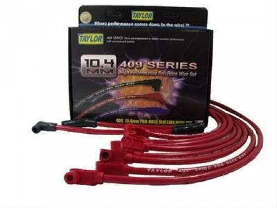 TAYLOR CABLE 409 Spiro-Pro custom red Spark Plug Wires - 79204