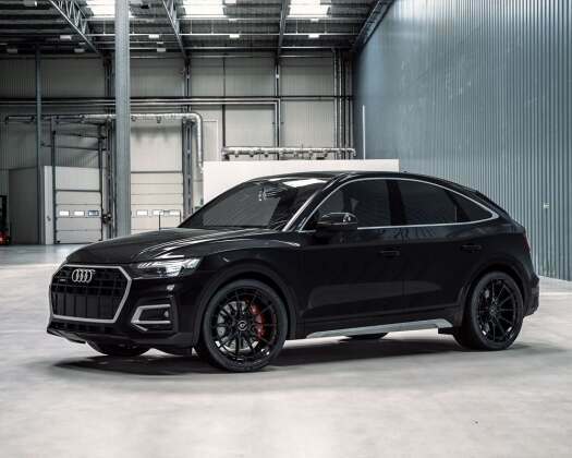 VR Forged D03-R Wheel Package 20x9.0 Squared Audi SQ5 Gloss Black - VRF ...