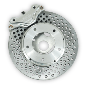 Aerospace Components 1 Piston Spindle Mount Front Drag Race Brake Kit ...