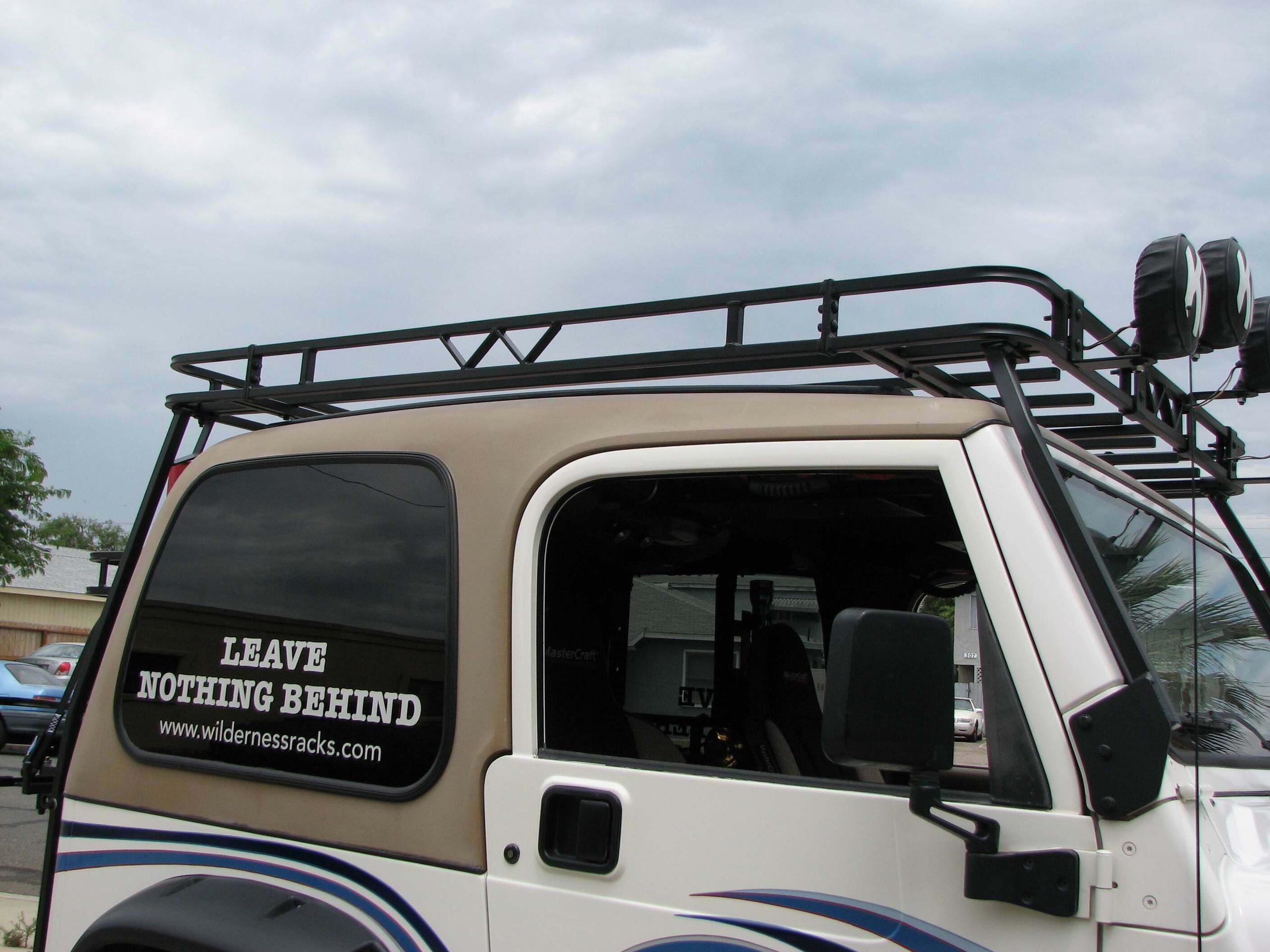 Garvin Wilderness Expedition Rack, Jeep 76-86 CJ7 (1976-1986 CJ7) - 34076