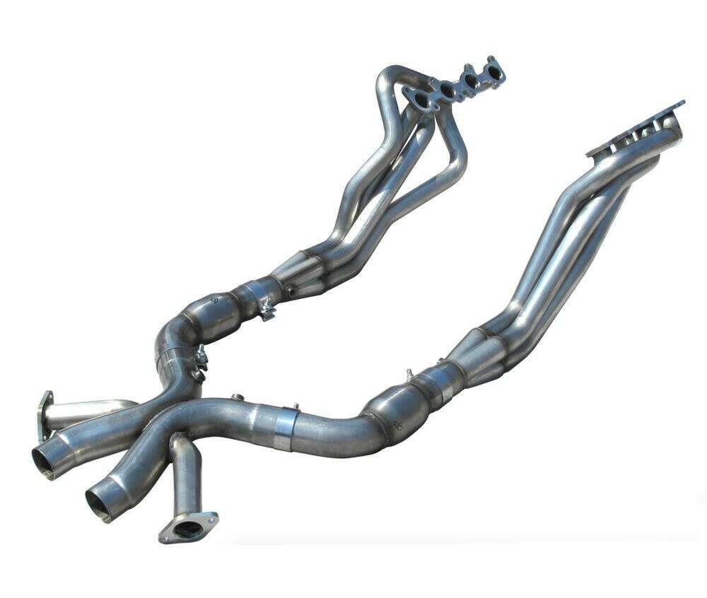 American Racing Headers Mustang Boss 302 1-7/8" Long Tube Headers w/ 3 ...