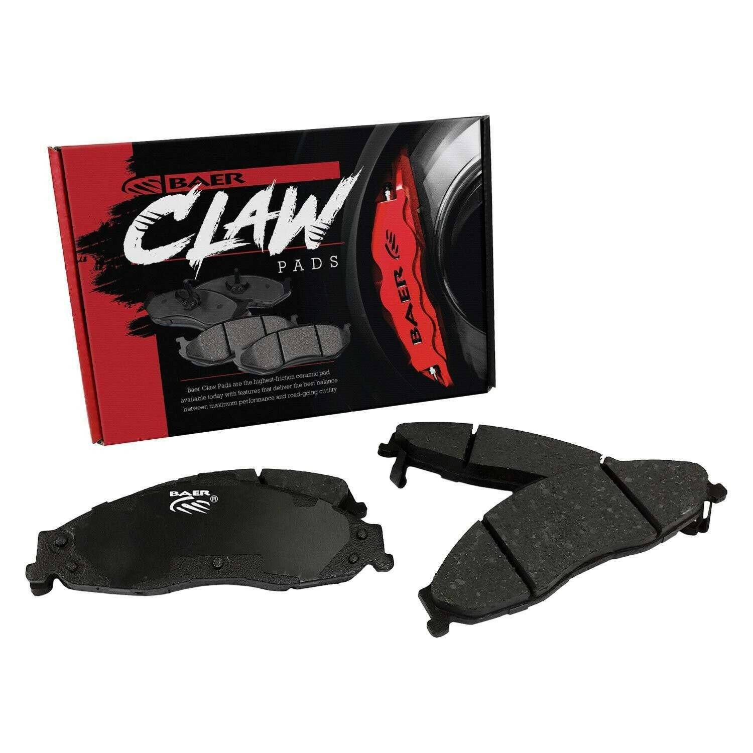 Baer Claw Brake Pads (2020-2023 Gladiator , Wrangler) - D2233