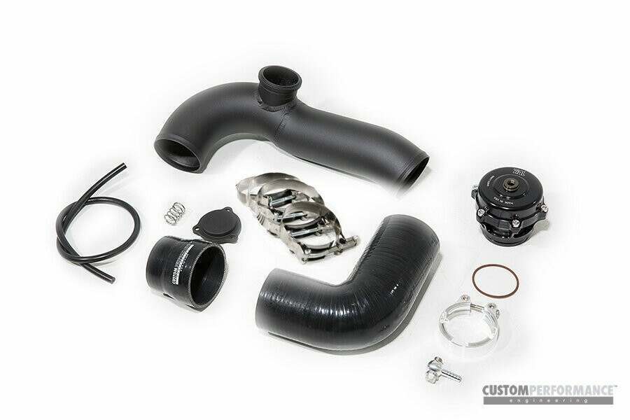 CP-e Ford Focus ST Exhale™ Tial Sport BOV Kit (Satin Black Pipe)