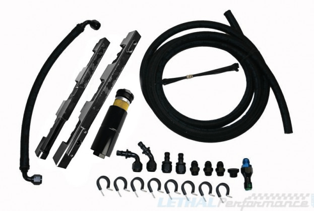 Lethal Performance 99-04 Mustang GT Fuel Line Upgrade w/Fuel Rails