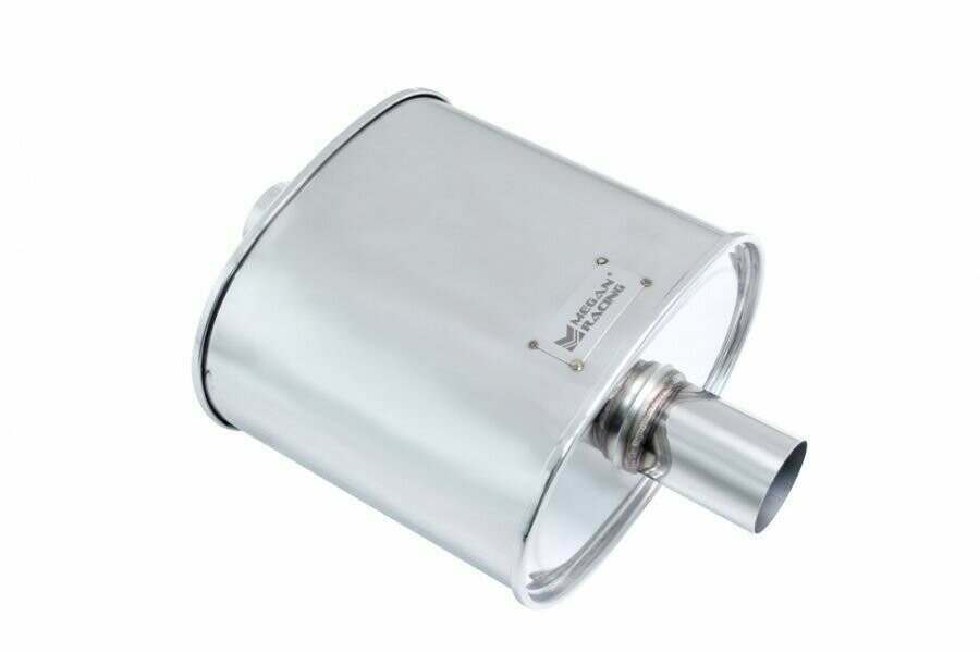 Megan Racing Universal Muffler (2.5-Inch Piping w/o Tip) - MR-MU-UNIV25 ...