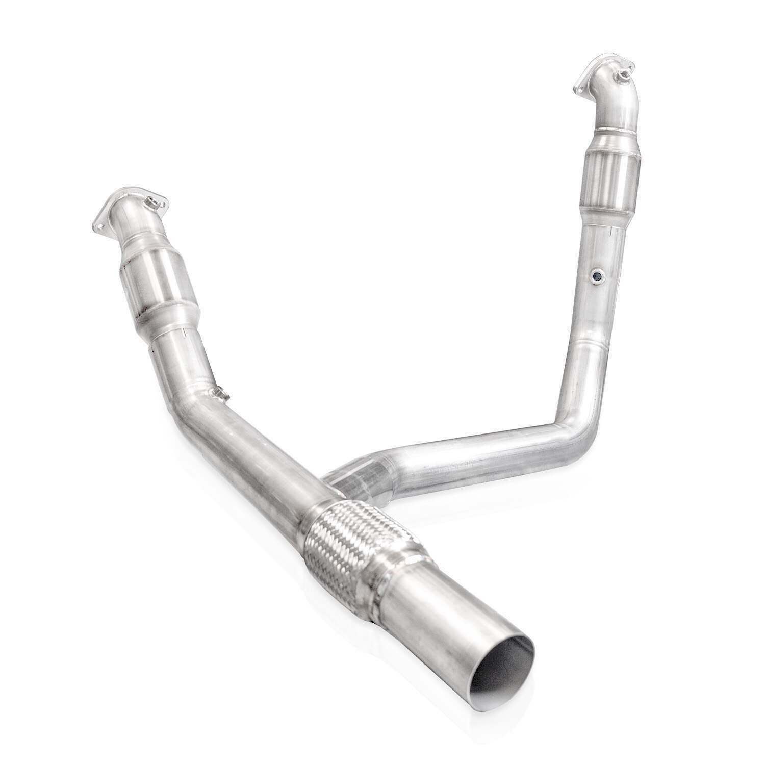 Stainless Works Downpipe Gesi Cat (2021-2025 Ford Bronco) - FBRDPCATG