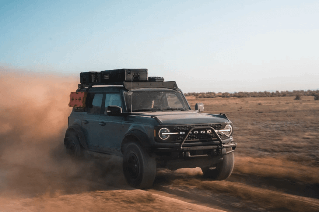 TrailRax Modular Roof Rack (2021-2024 Bronco 4-Door) TR-FB-4D-MRR