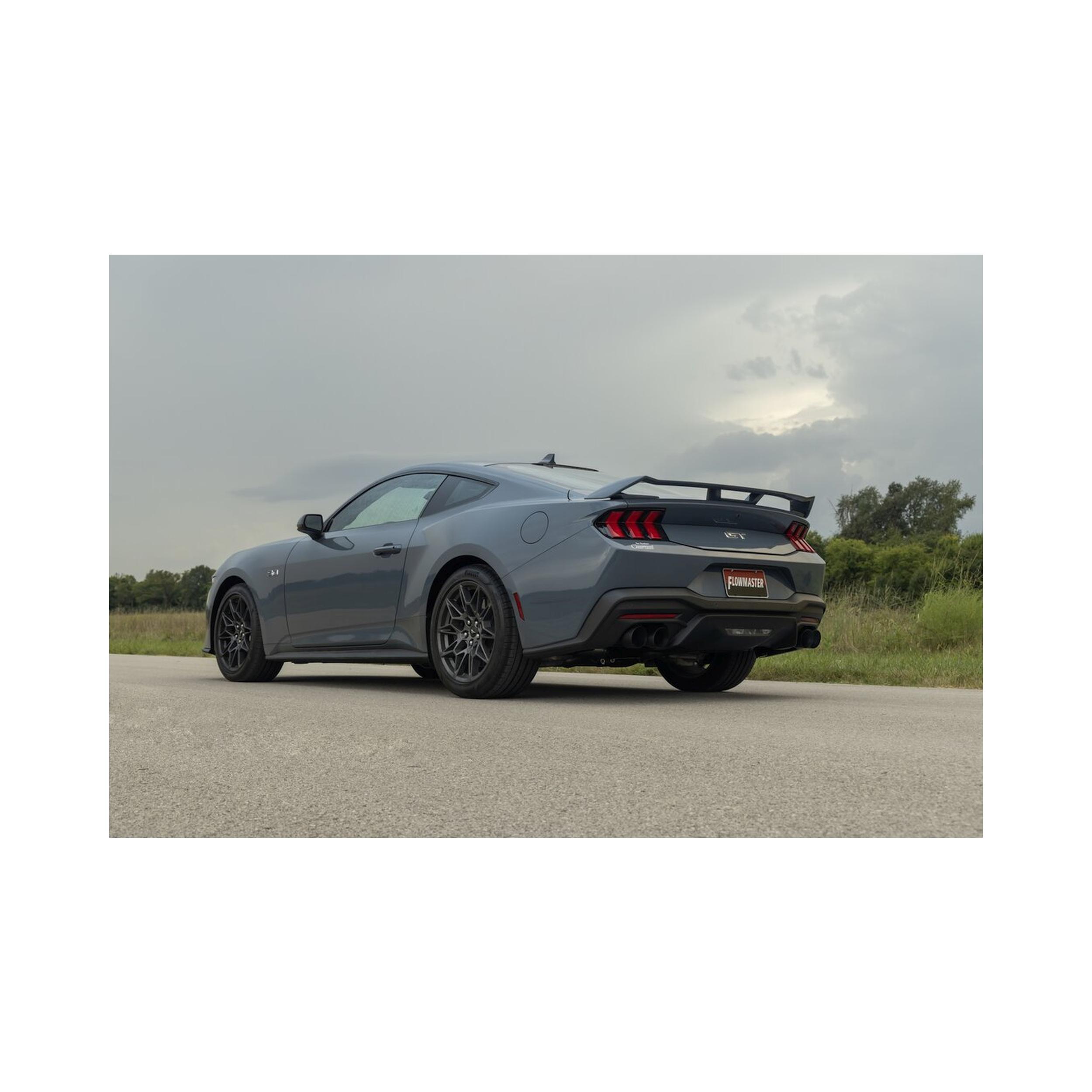 Flowmaster 3" Outlaw Axle-Back Exhaust System - 4" Quad Black Tips w ...