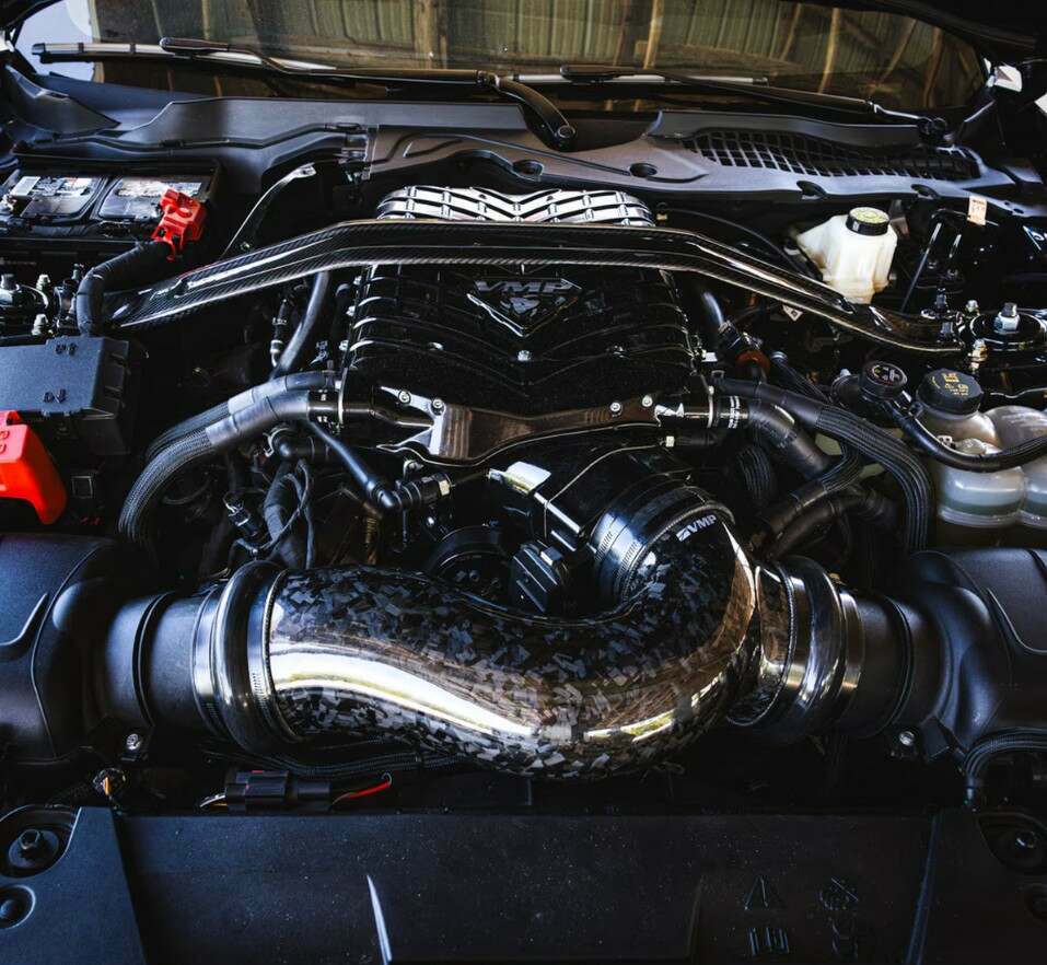 VMP Forged Carbon Fiber Intake Kit for Stage 2 VMP / Whipple ...