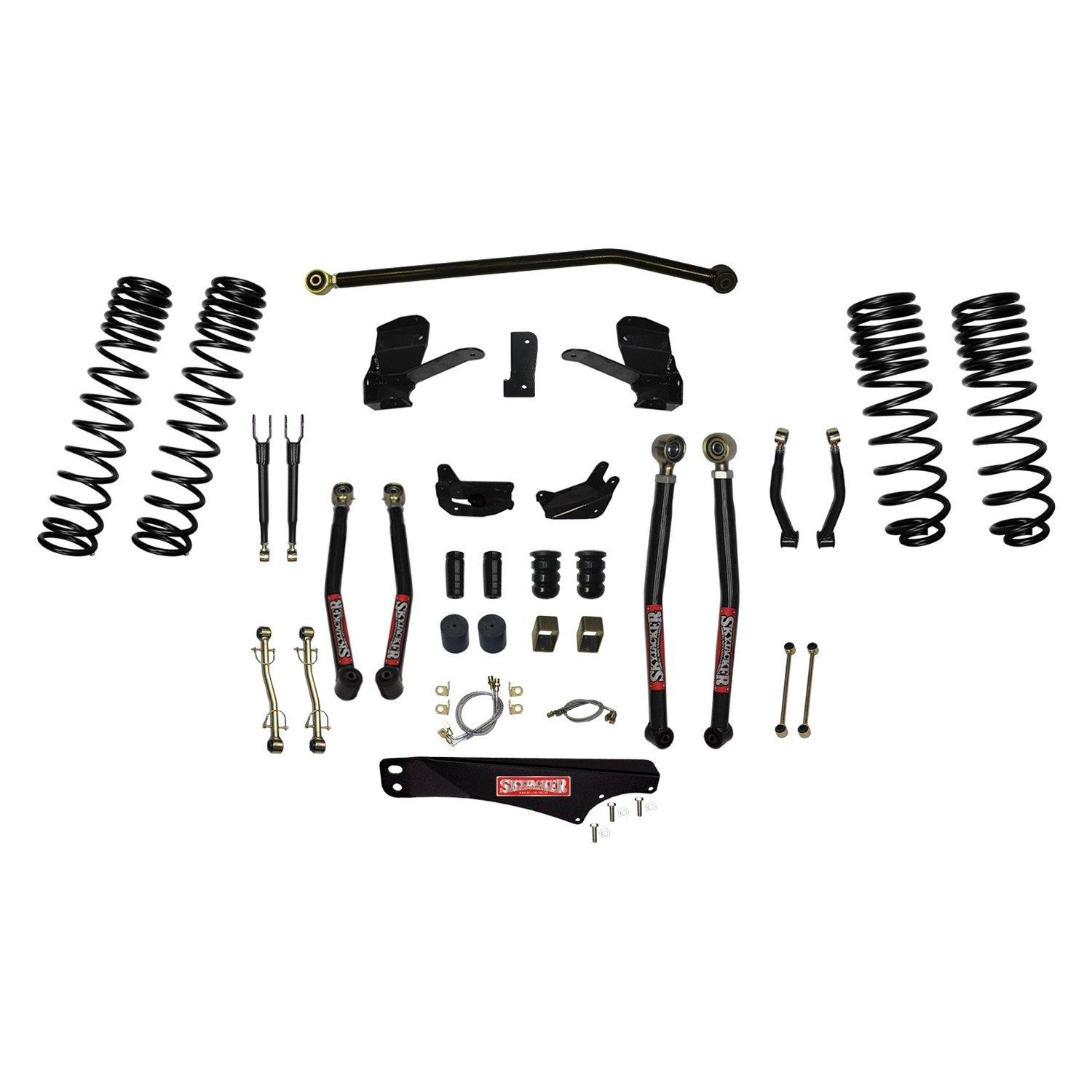 Skyjacker 7 Inch Dual Rate Long Travel Long Arm Suspension Lift Kit ...