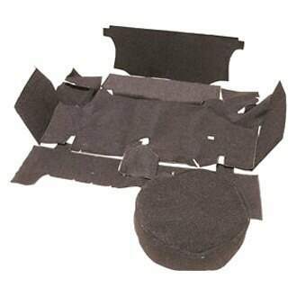 Drake Muscle Cars Scott Drake Trunk Carpet Kit (Coupe, Black) - TMK-CP ...